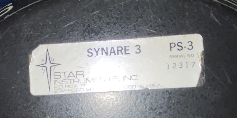 Star Instruments Synare 3 1980? - black | Reverb