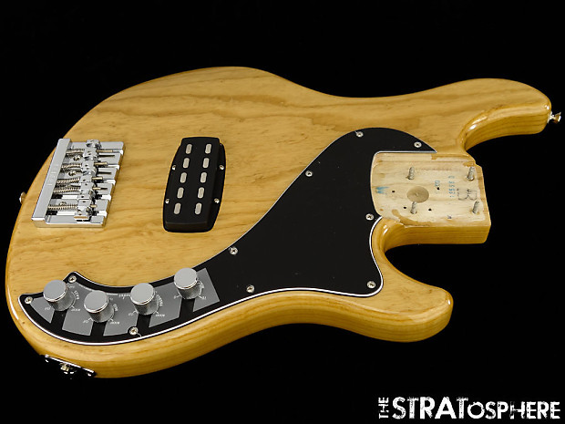 LOADED Fender DELUXE 5 String Dimension BASS V BODY Ash EQ | Reverb