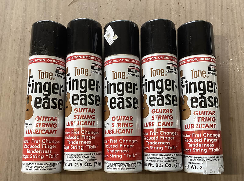 Finger ease String lubricant cleaner 5 cans | Reverb