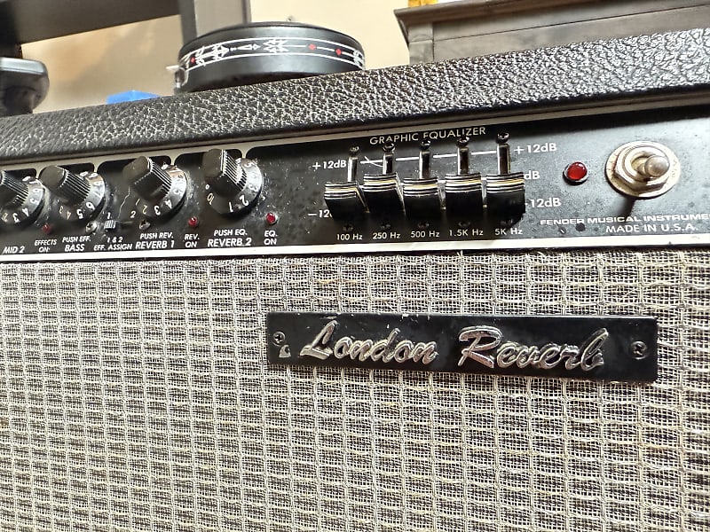 Fender London Reverb 1983 - Black Tolex | Reverb