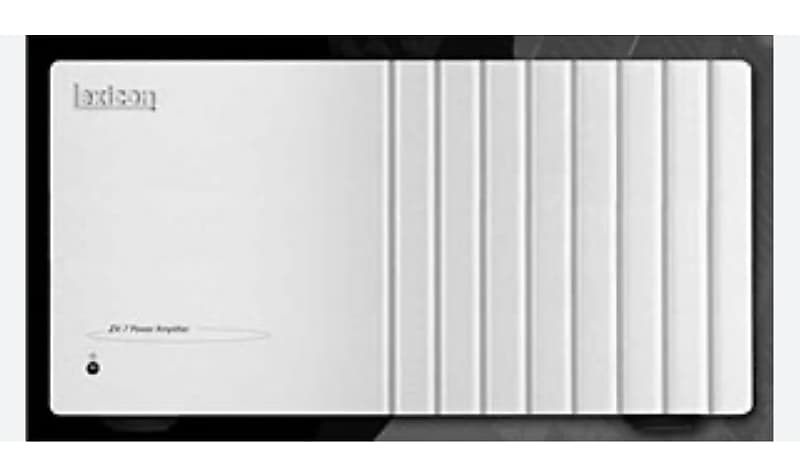 Lexicon ZX-7 Power Amplifier 450 wpc/rms. Silver/Black | Reverb