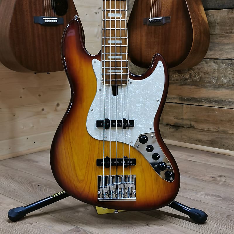 Sire V8-5-TS Marcus Miller Jazz Bass 5-Strings - Roasted Hard | Reverb