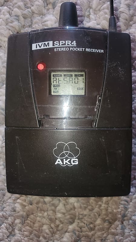 AKG JVM SPR4 wireless ear monitor receiver | Reverb