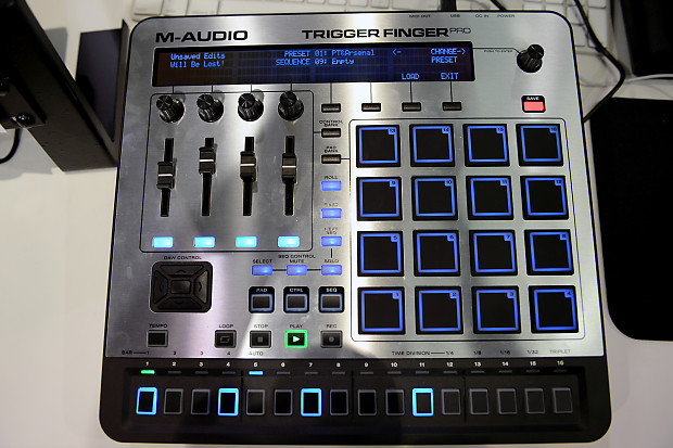 M-Audio Trigger Finger Pro 2015 Silver | Reverb