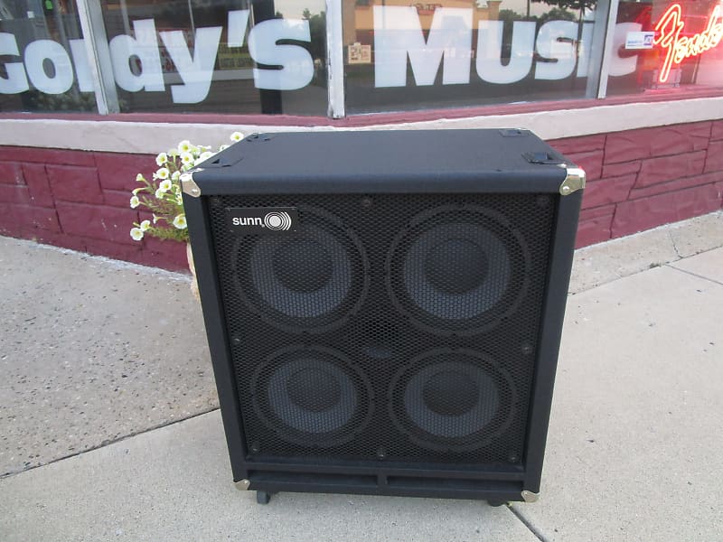 Sunn 410 Bass Cabinet 1998 300 watt Fender Co. 300T | Reverb