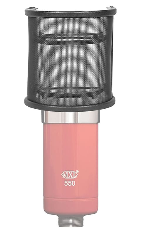 Rockville Pop Filter Curved Mesh Recording Microphone | Reverb