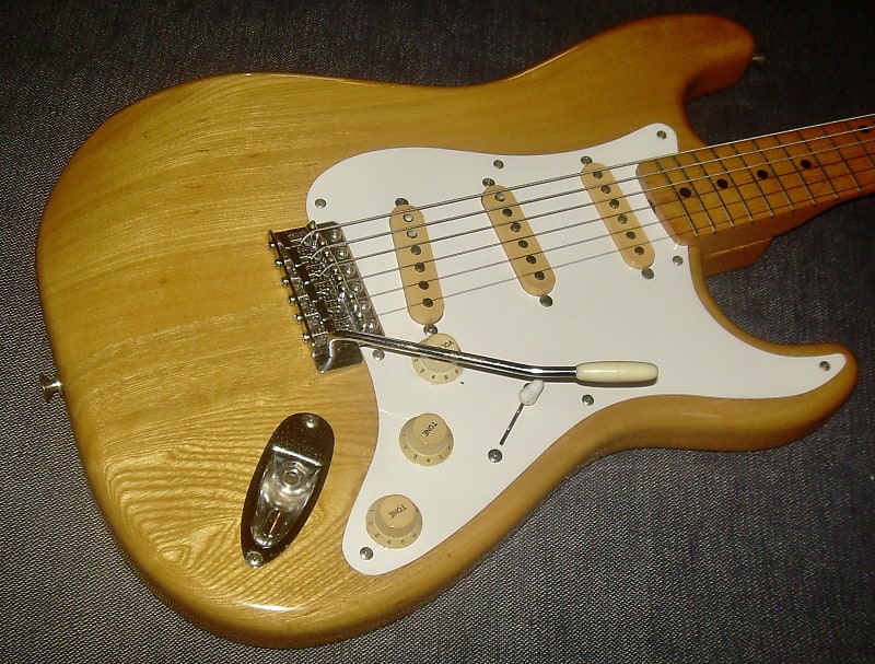 vintage 1978 Tokai Springy Sound ST-55 natural 1950s Fender S | Reverb