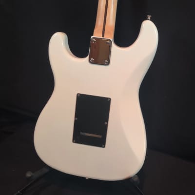 Stratocaster Tom DeLonge Style, Olympic White, Single | Reverb