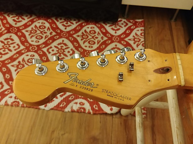 Fender Left Handed American USA MIA Stratocaster Neck 1984 | Reverb