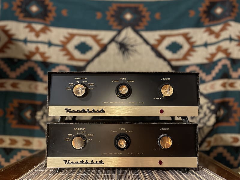 Fully Restored Heathkit SP-2 MCM-Style All Tube Preamp | Reverb UK