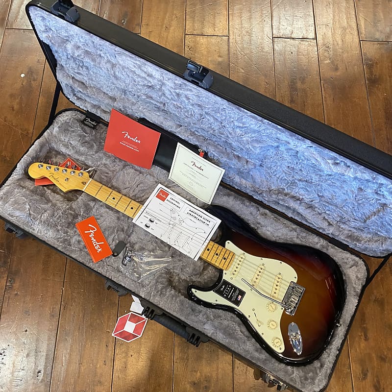 Fender American Ultra Stratocaster Left-Handed MN Maple 2021 | Reverb