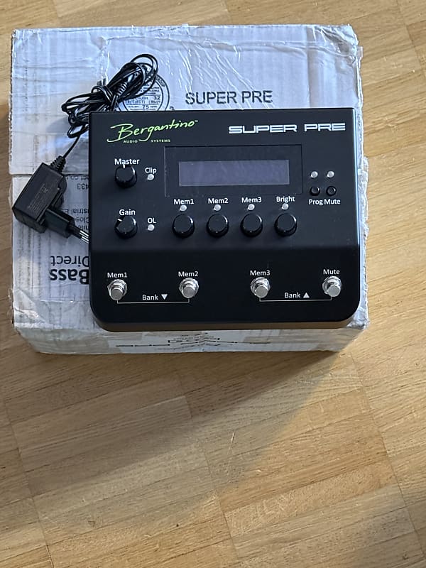 Bergantino Super Pre Bass Preamp | Reverb
