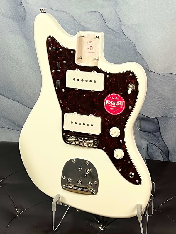 Squier Classic Vibe Loaded Jazzmaster Body Olympic White | Reverb