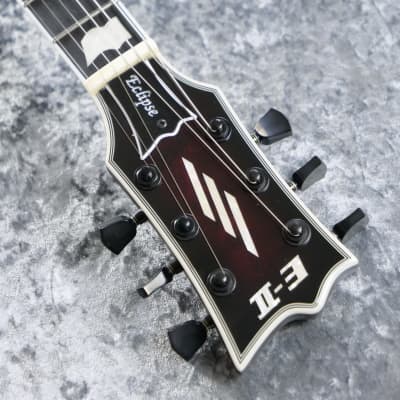 ESP E-II Eclipse QM See Thru Black Cherry Sunburst [Made in | Reverb
