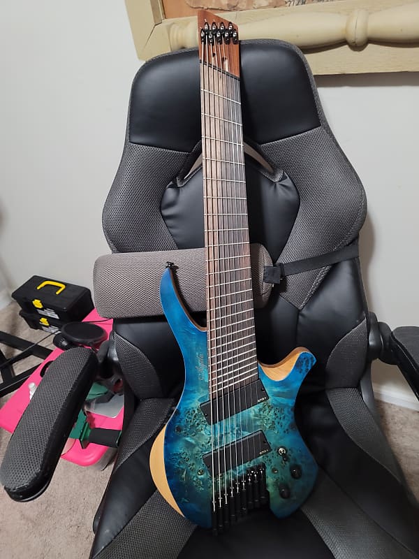 Agile 9 String Chiral Parallax Headless 92528 Eb Emg Ss 2021 Reverb