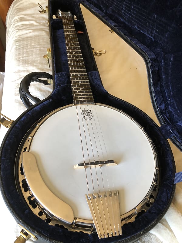 Deering Deluxe Six 6 String Banjo - similar to B6 Boston and | Reverb
