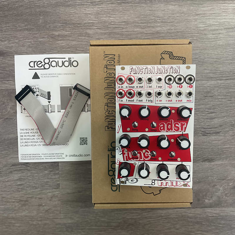 Cre8audio Function Junction Eurorack Function Generator Reverb