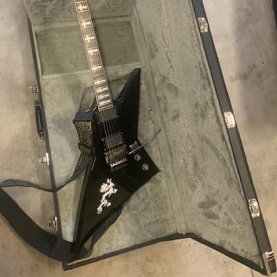 ESP EXPLORER ESP CUSTOM METAL GUITAR - BLACK | Reverb