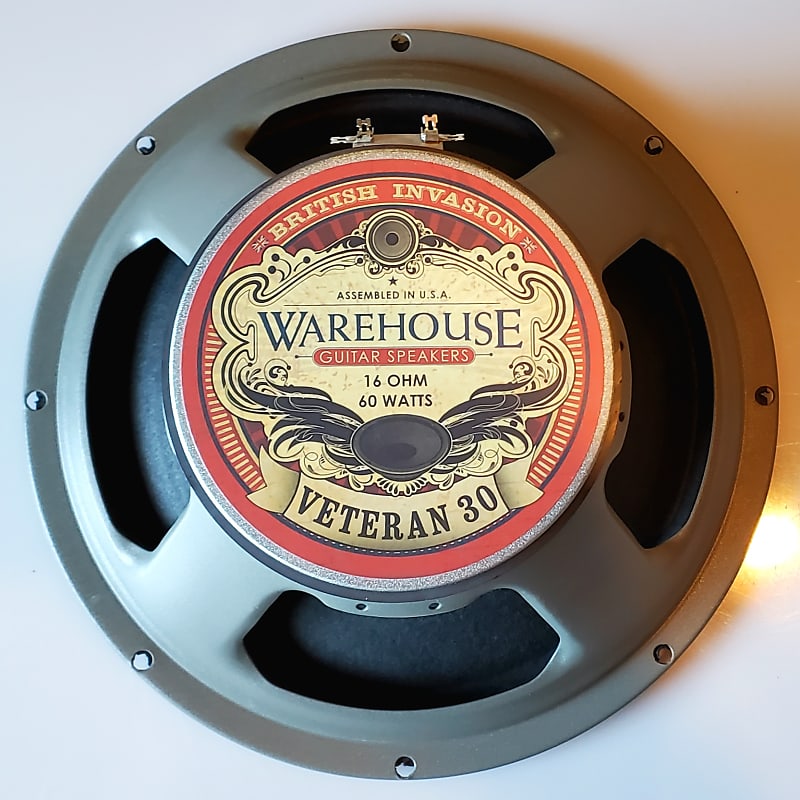 Warehouse Guitar Speakers Veteran 30 12" 16 Ohm Speaker | Reverb
