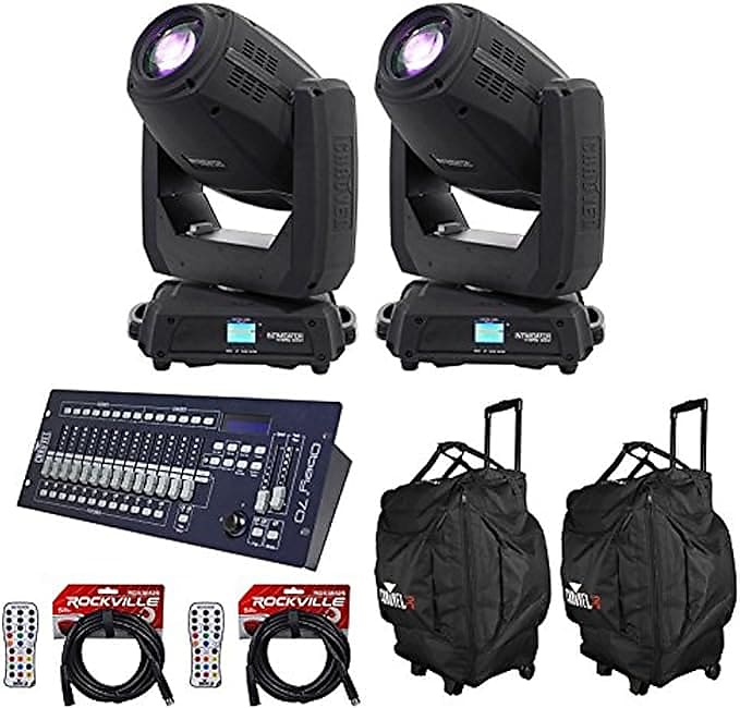 (2) Intimidator Hybrid 140Sr Moving Head Beam, Spot, Dmx Wash | Reverb