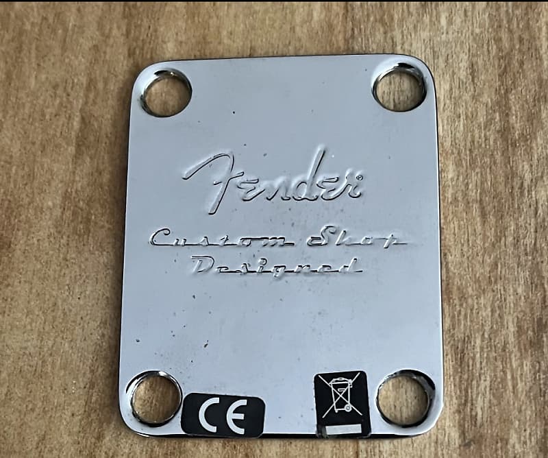 Fender Fender Custom Shop Designed Neck Plate | Reverb