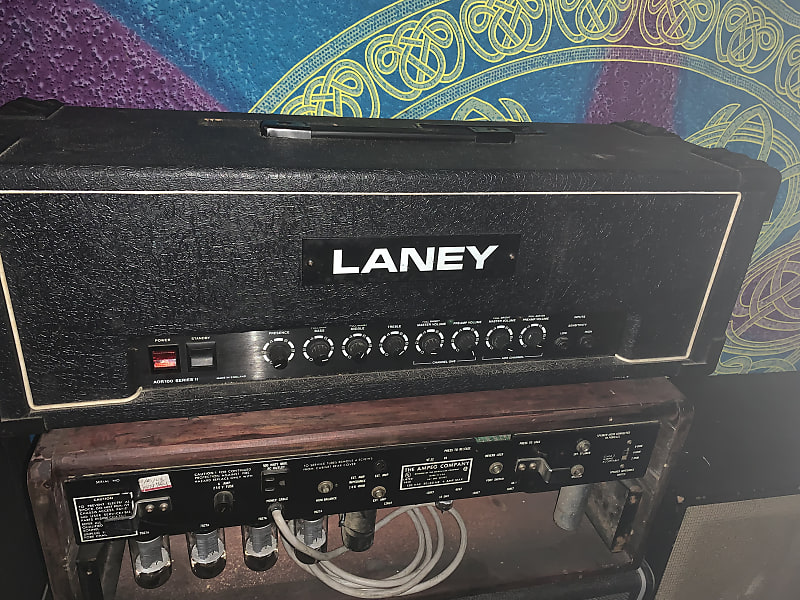 Laney Protube AOR 100 1980-1990 Black | Reverb