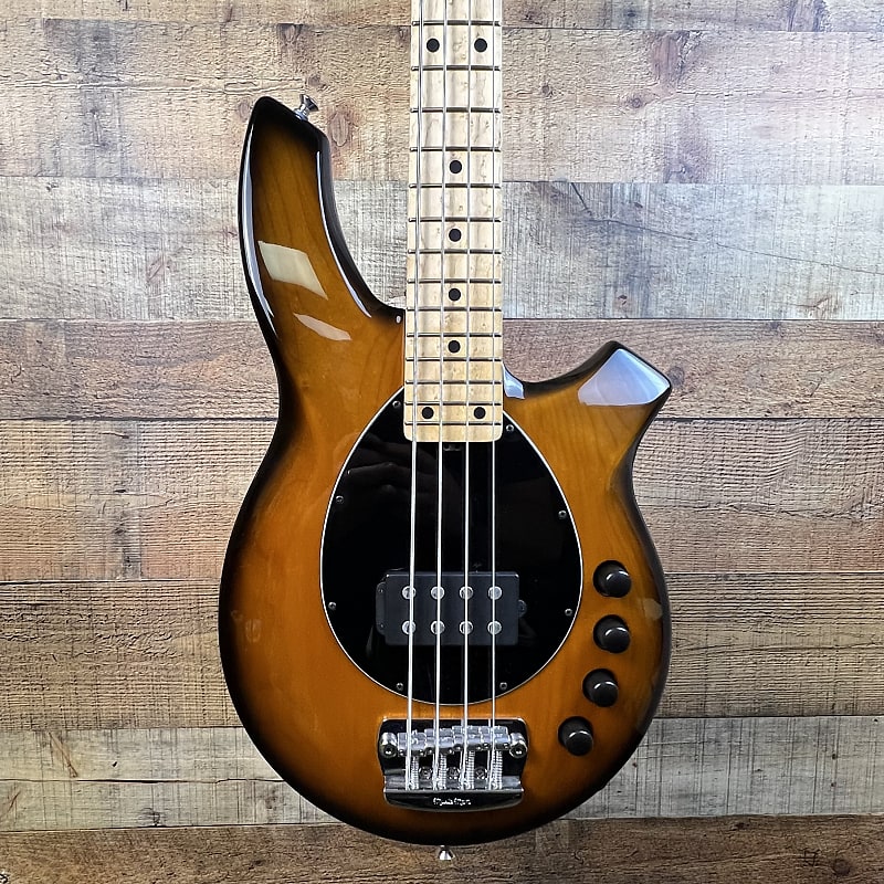 Ernie Ball Music Man Bongo 4 H PDN Tobacco Burst Maple Neck | Reverb