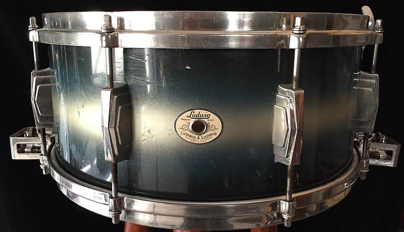 Rare Ludwig & Ludwig Silver Anniversary Super Ludwig Snare | Reverb