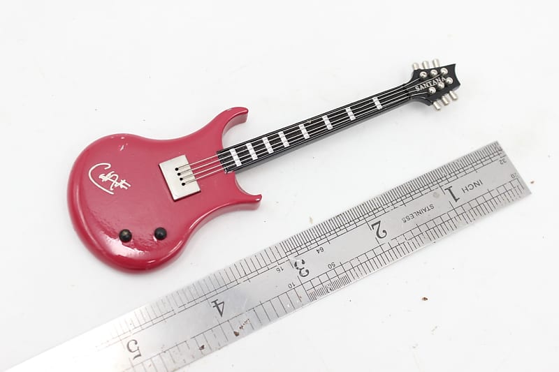 Santana 5" Metal Decorative Guitar | Reverb