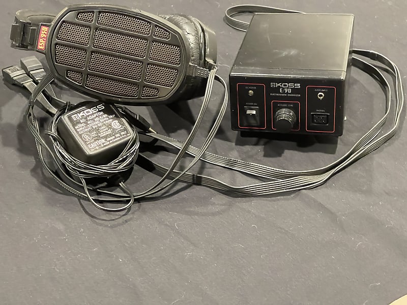 Koss ESP950 Electrostatic headphone with E90 driver | Reverb