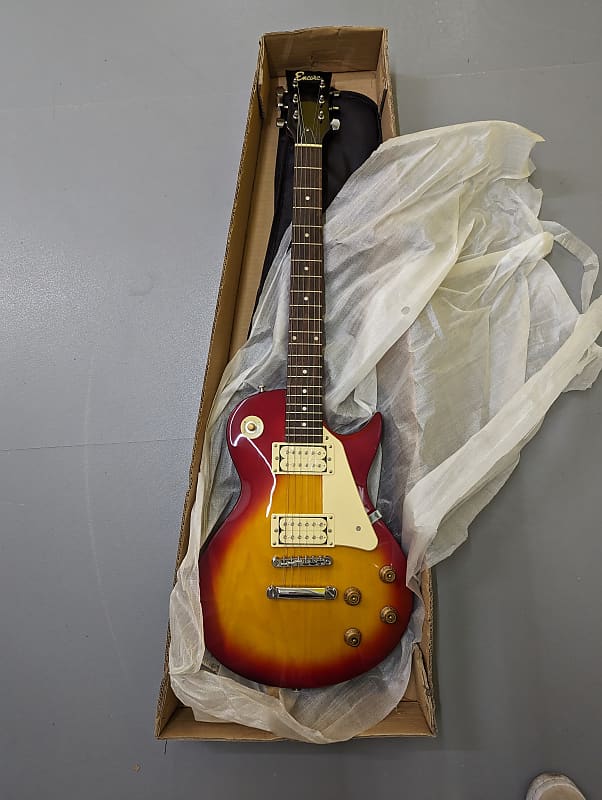Encore Electric Guitar ~ Cherry Sunburst - Cherry sunburst | Reverb UK