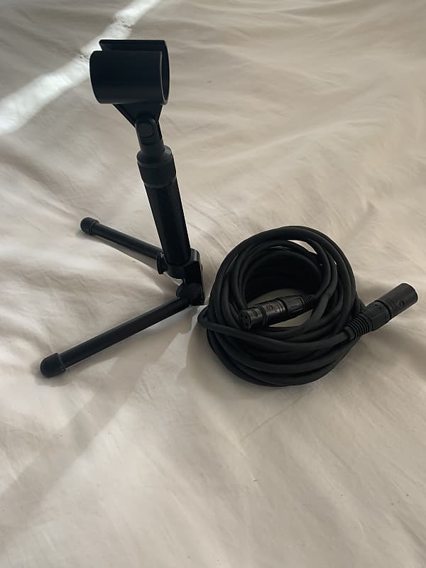 Sony Desk Mic Stand and XLR Cable | Reverb