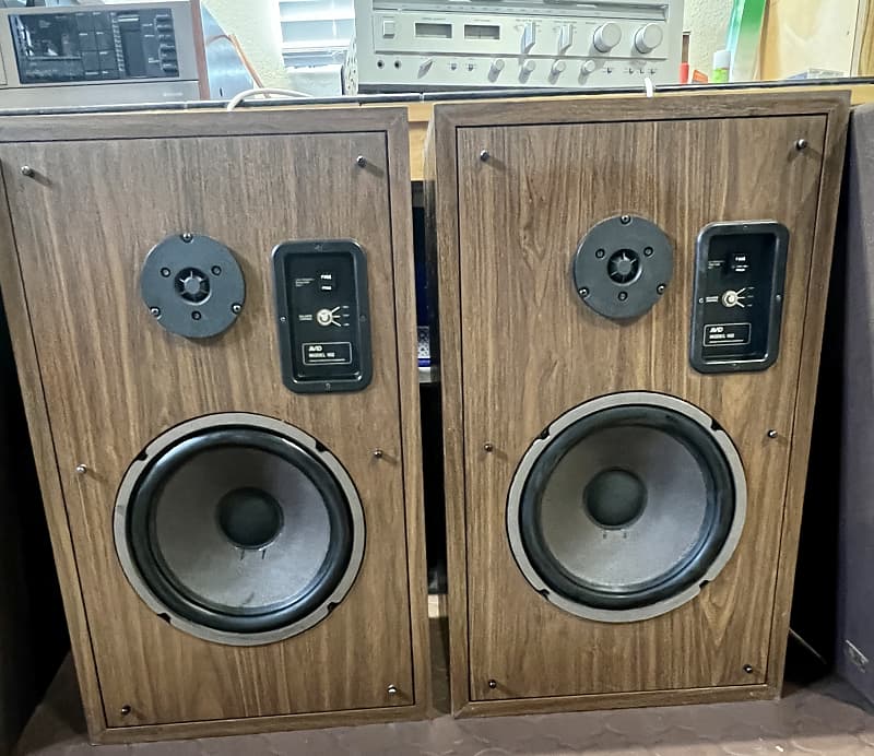 Vintage 1977 Avid 102a Speakers w/ Original Boxes; Tested | Reverb