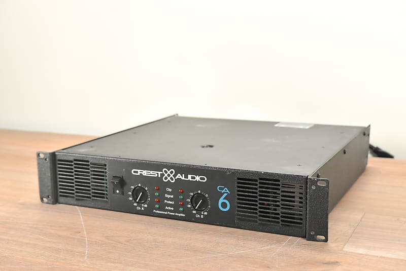 Crest Audio CA6 2-Channel Power Amplifier (church owned) | Reverb UK
