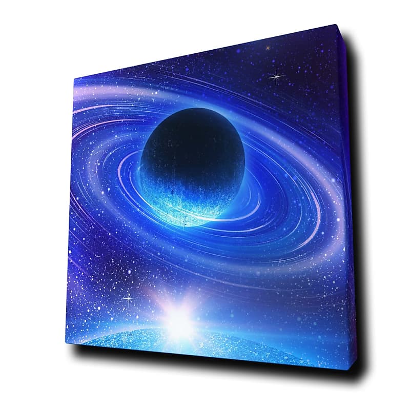 "Space #6" - 224 Square Acoustic Panel (Cable Mounted/RGB LED | Reverb