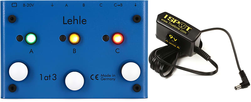 Lehle 1at3 SGoS 3 Amp Switcher Pedal Bundle with Truetone 1 | Reverb