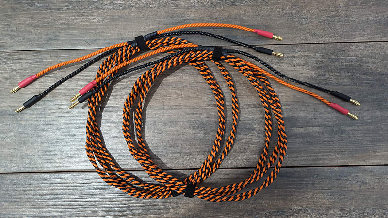 Pair Belden 9497 Speaker Cable, 8'-6" | Reverb