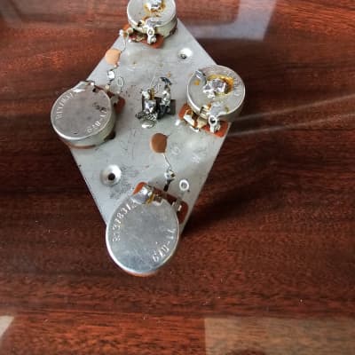 1983 Gibson Les Paul Custom Control Panel | Reverb