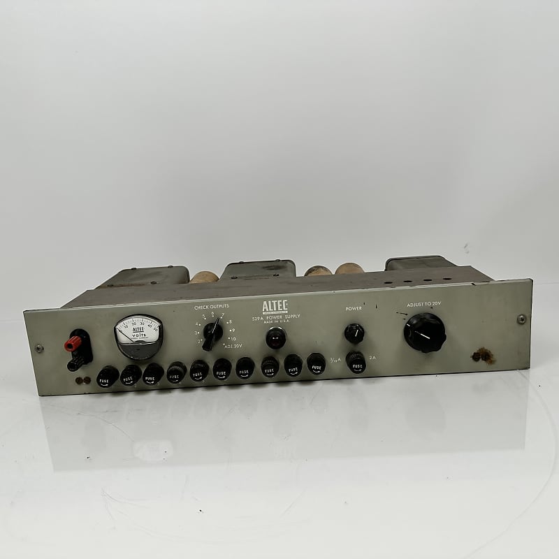 Altec Tube Mic Power Supply 529A w/ x3 Peerless Transformers | Reverb