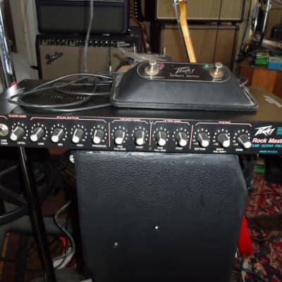 Peavey Rock Master Tube Preamp Effect Rack Gear | Reverb