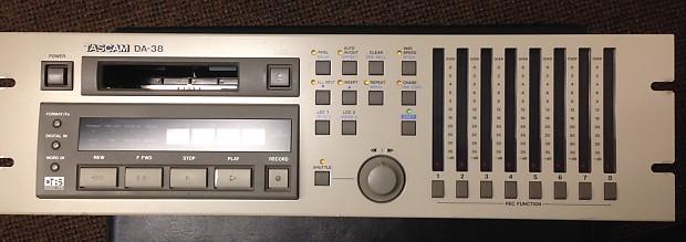 Tascam DA-38 8 Track Tape Recorder | Reverb