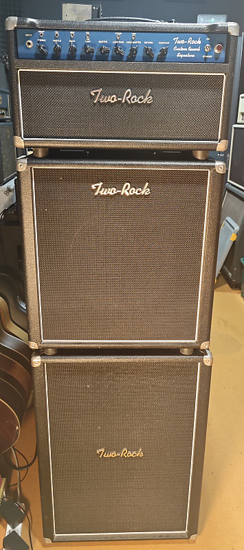 Two Rock Custom Reverb Signature V2 50watt 2010 Blue Anodized | Reverb