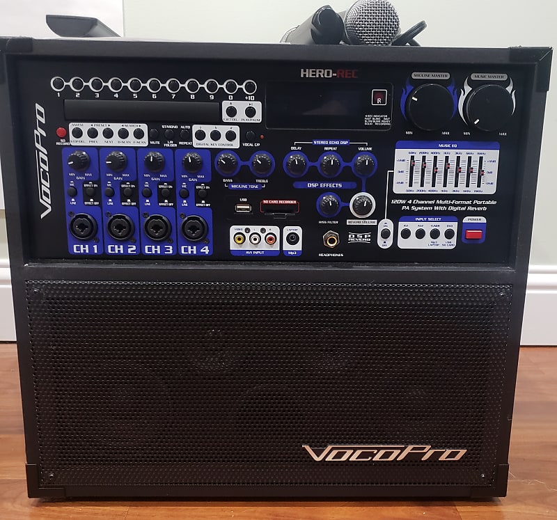 VocoPro HERO-REC 2016 Black | Reverb