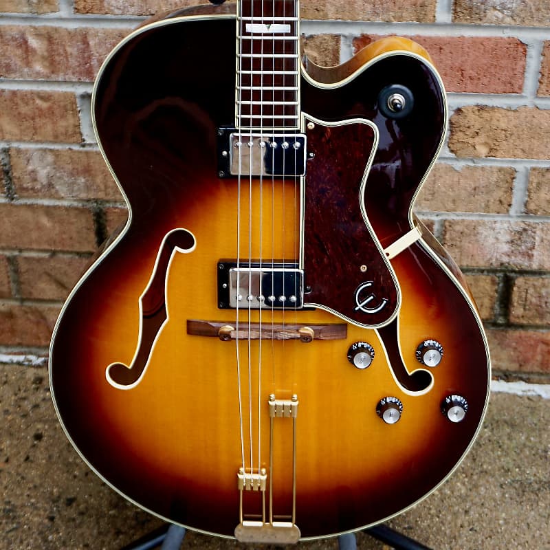 Epiphone Broadway AS Vintage Sunburst | Reverb