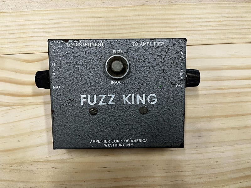 Amplifier Corporation of America Fuzz King 1966-1968 - | Reverb UK
