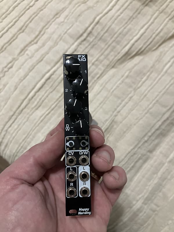 Happy Nerding FX Aid Eurorack Multi-Effects Module (Black) | Reverb