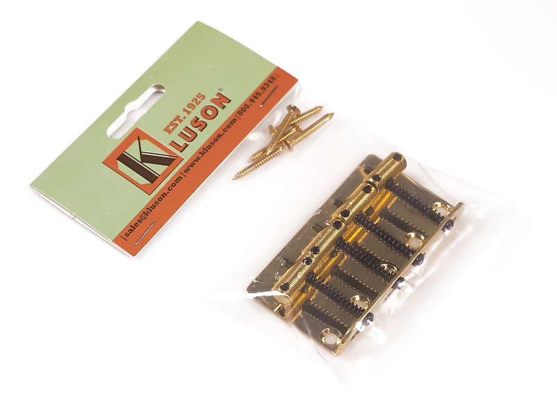 Kluson Bass Bridge Vintage 1958 P-Bass - Gold | Reverb