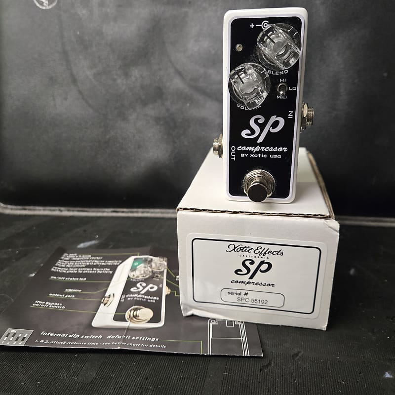 Xotic SP Compressor 2010s - Black | Reverb