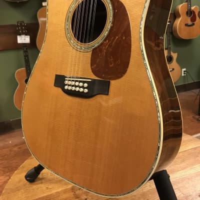 1982 Martin Custom D-12-41 Natural 12 String | Reverb