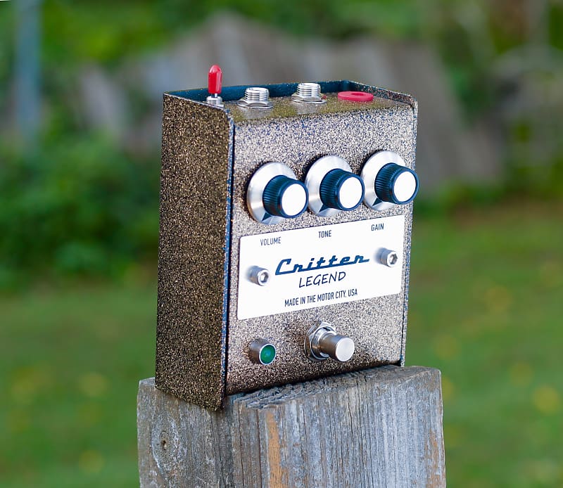 Critter - LEGEND (Tube Screamer Style Pedal.) Charge Pump+All | Reverb